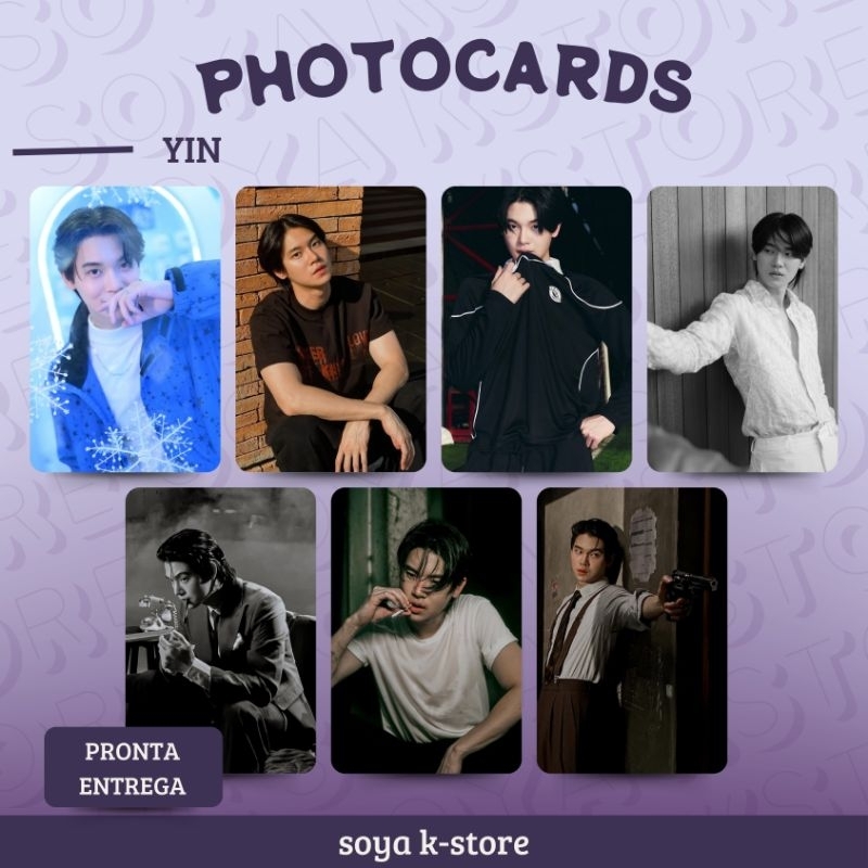 PHOTOCARDS YINWAR - YIN - WAR - BL - BOYS LOVE | Shopee Brasil