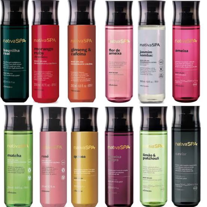 Body Splash Nativa SPA Boticário 200ml | Shopee Brasil