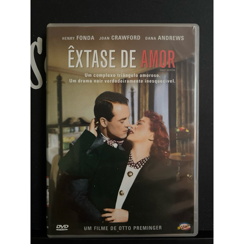 dvd Êxtase de amor com Joan Crawford | Shopee Brasil