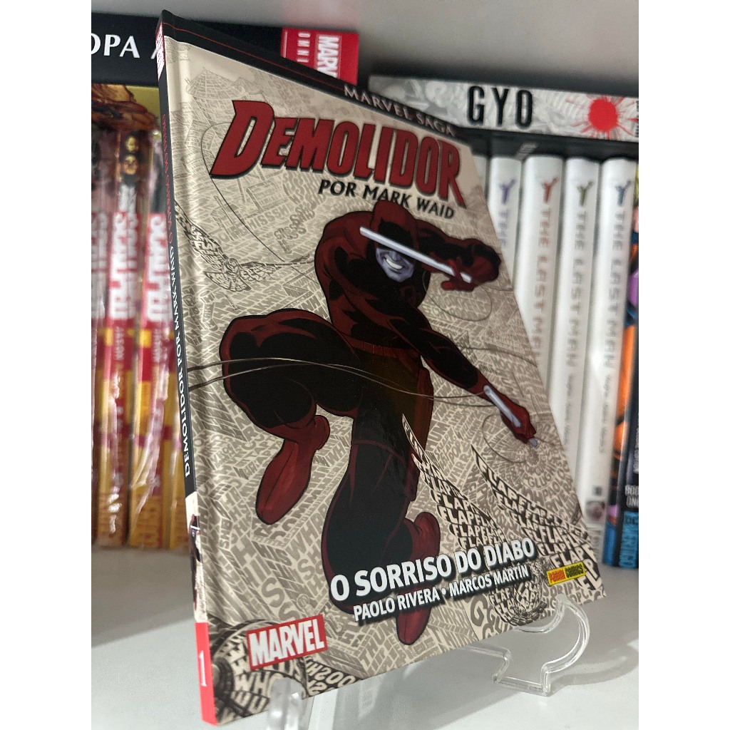 Demolidor Por Mark Waid (Marvel Saga) Vol. 1: O sorriso do diabo - Capa ...