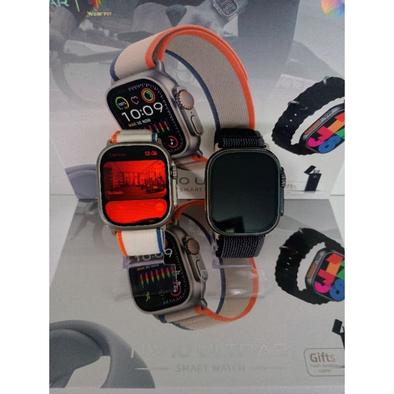 Smartwatch HW10 Ultra 3 ,Tela Amoled ,Bluetooth ,Esportivo | Shopee Brasil