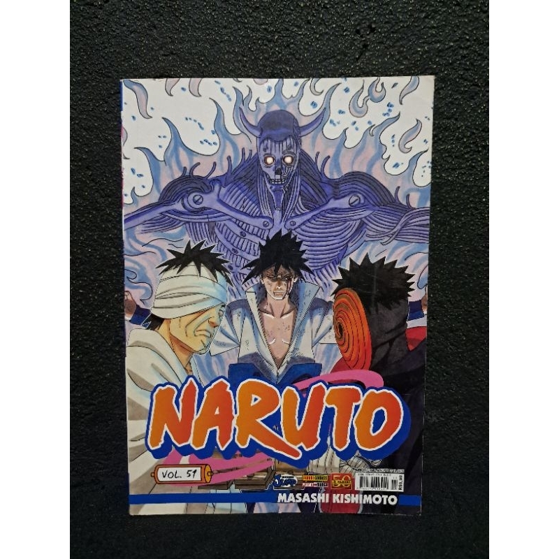 Mangá Naruto Volume 51 | Shopee Brasil