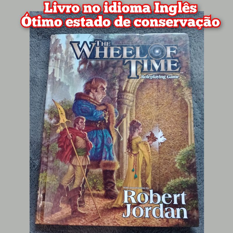 Livro The Wheelof time Role-playing game capa dura em inglês | Shopee ...