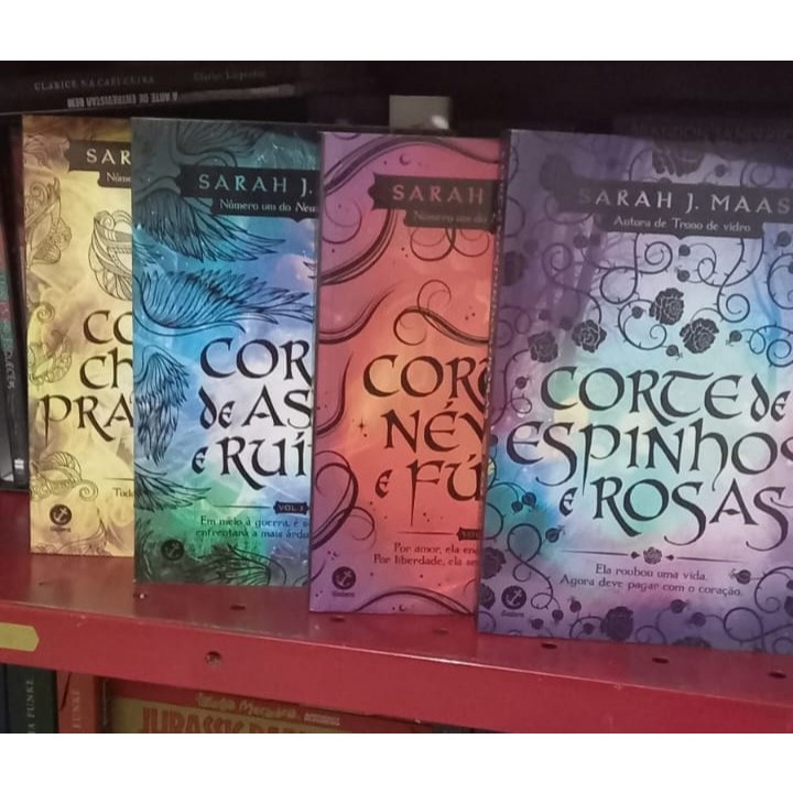 Coleção livros ACOTAR (4 livros) | Shopee Brasil