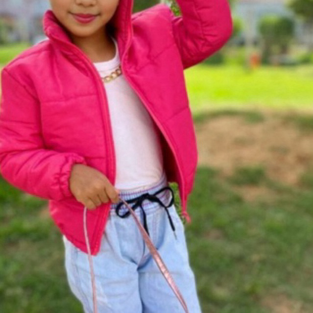 jaqueta puffer bobojaco infantil estilosa blogueirinha | Shopee Brasil