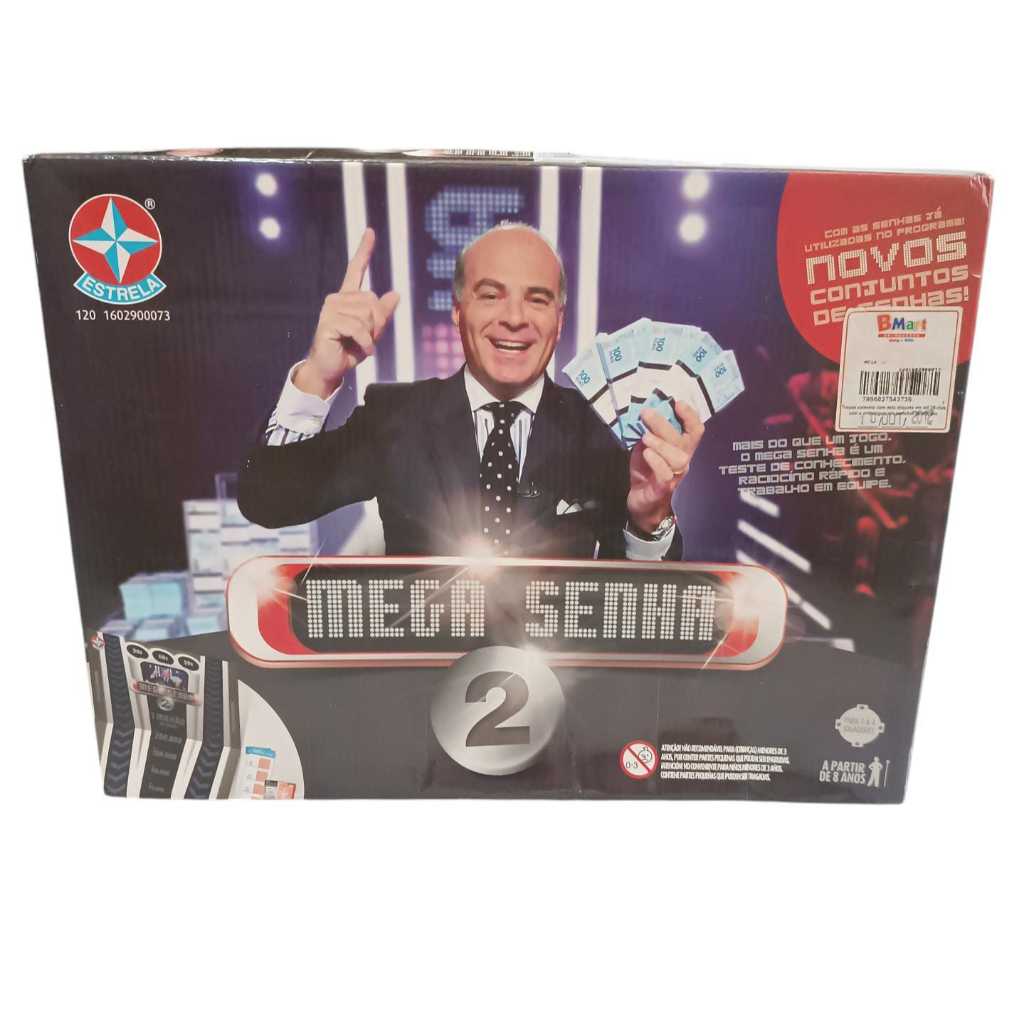 Jogo De Mesa Mega Senha 2 Estrela Completo Semi Novo (Usado) | Shopee ...