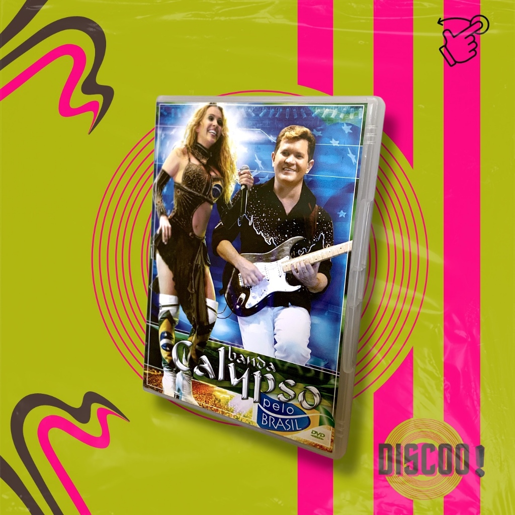 DVD Banda Calypso | pelo Brasil | Shopee Brasil