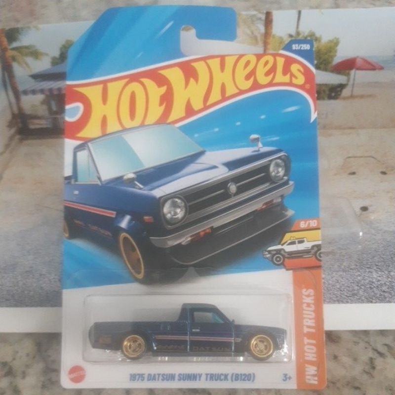 Hot Wheels STH Pickup 1975 Datsun Sunny Truck B120 Super T Hunts Hw Hot Trucks | Shopee Brasil