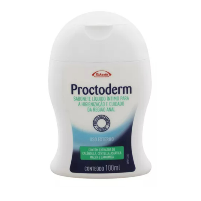 Sabonete Líquido Íntimo Proctoderm Frasco 100ml | Shopee Brasil
