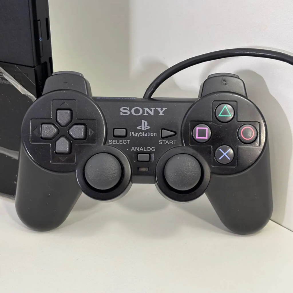 Controle PS2 Original (usado) Funcionando | Shopee Brasil