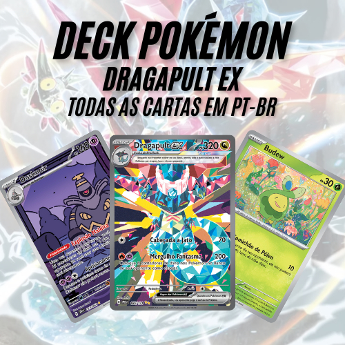 PROXY DECK POKÉMON PT/BR - Dragapult ex | Shopee Brasil