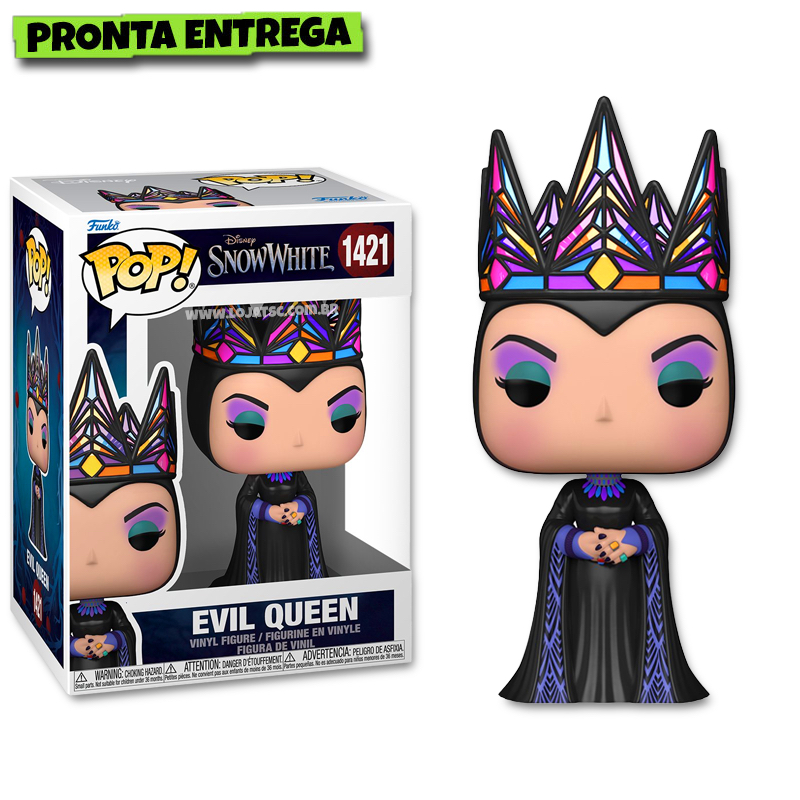 Funko Pop! Disney Snow White Live Action - Evil Queen 1421 | Shopee Brasil