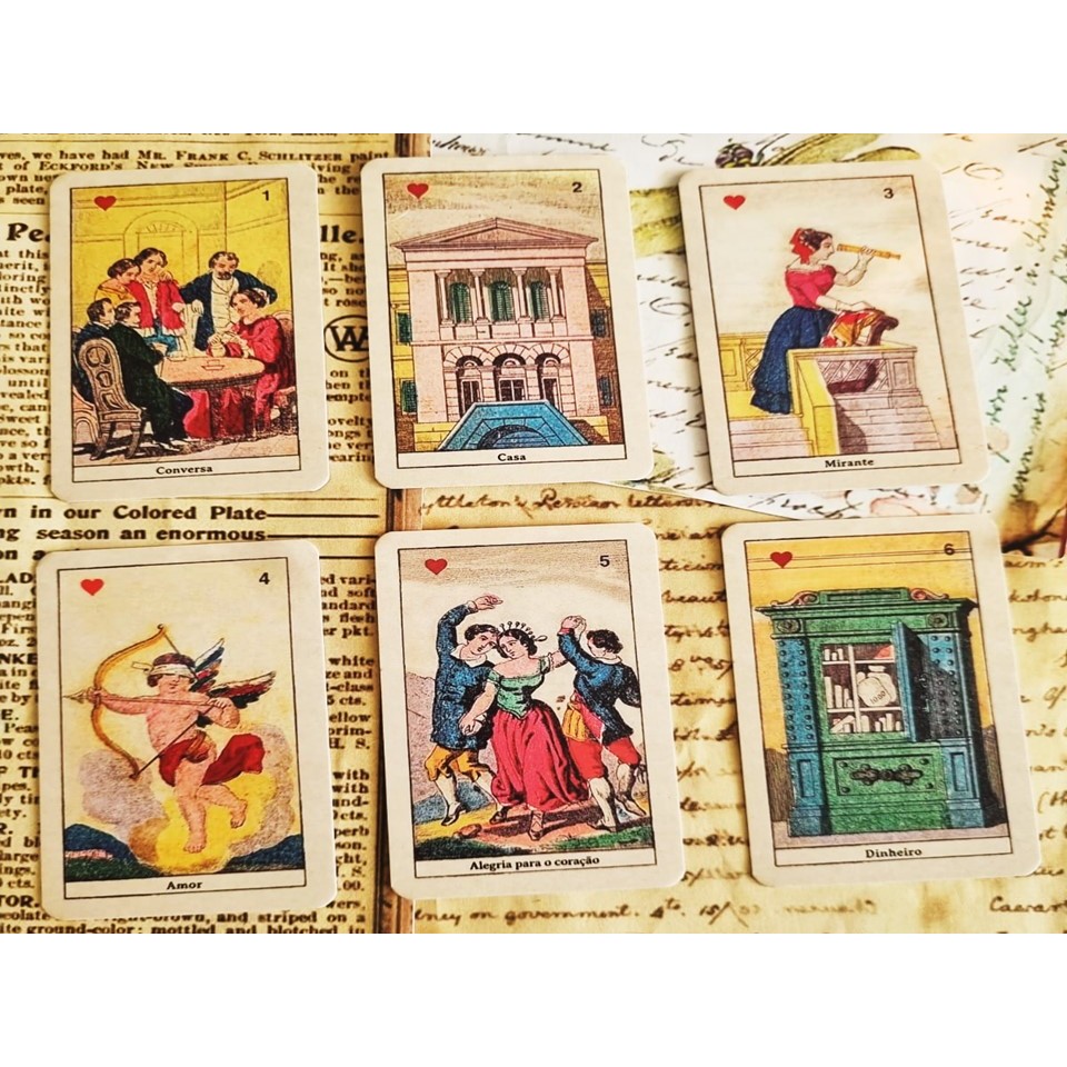 Sibilla Italiana (original) Com 52 Cartas (Sibila) | Shopee Brasil