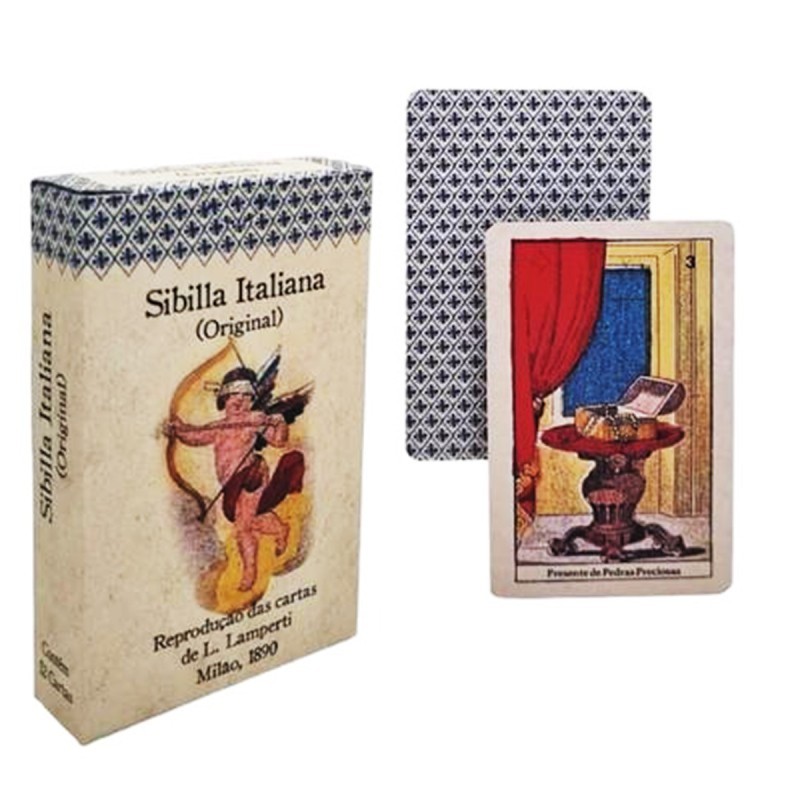 Sibilla Italiana (original) Com 52 Cartas (Sibila) | Shopee Brasil