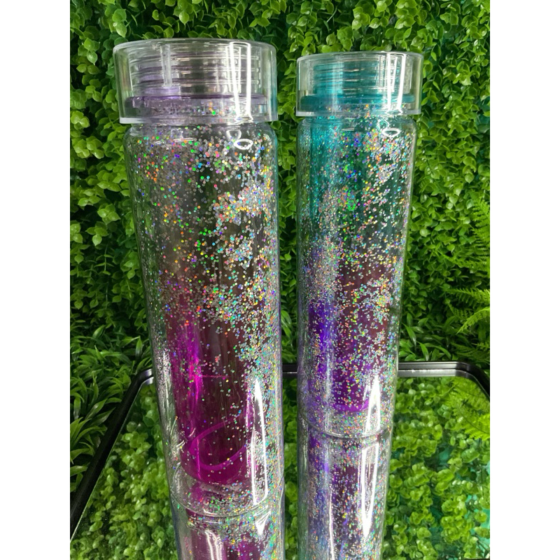 Garrafa com glitter - 480ml | Shopee Brasil