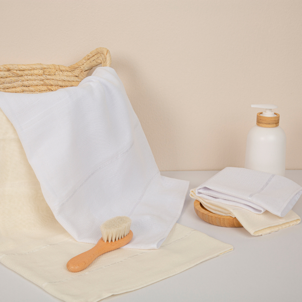 Kit 2 ou 6 Fralda Banho Nicoli Bainha Pc Mabber 80cm x 80cm - Barra de ...