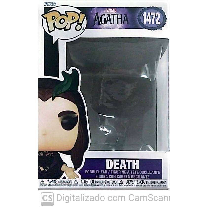 Caixa do Funko Pop da Death (Rio Vidal) #1472 | Shopee Brasil