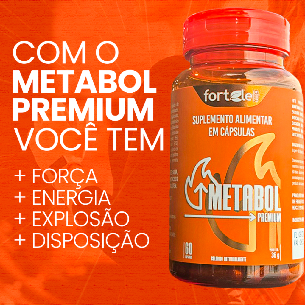 METABOL - Suplemento Natural Acelera Metabolismo Energia Foco ...