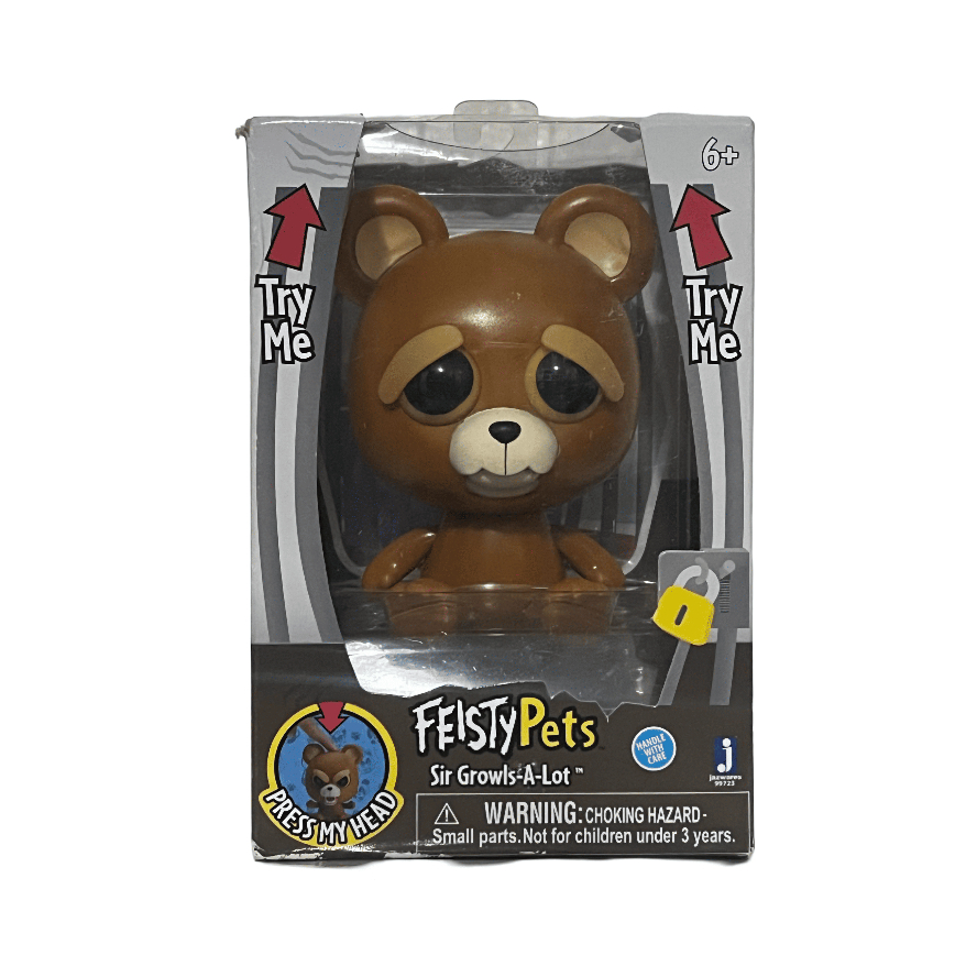 Boneco Feisty Pets Sir Growls A Lot | Shopee Brasil