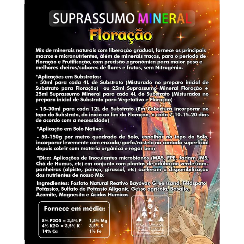 Suprassumo Mineral Floração 5kg | Shopee Brasil