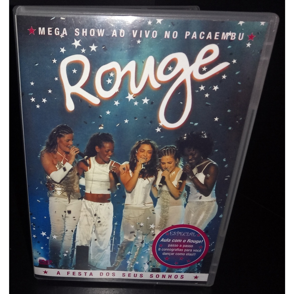DVD ROUGE A Festa Dos Seus Sonhos [FAN MADE] | Shopee Brasil