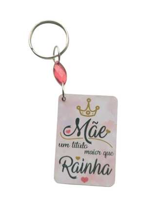 Kit Chaveiros em Mdf Mãe Rainha Lembrancinha Dia Das Mães | Shopee Brasil
