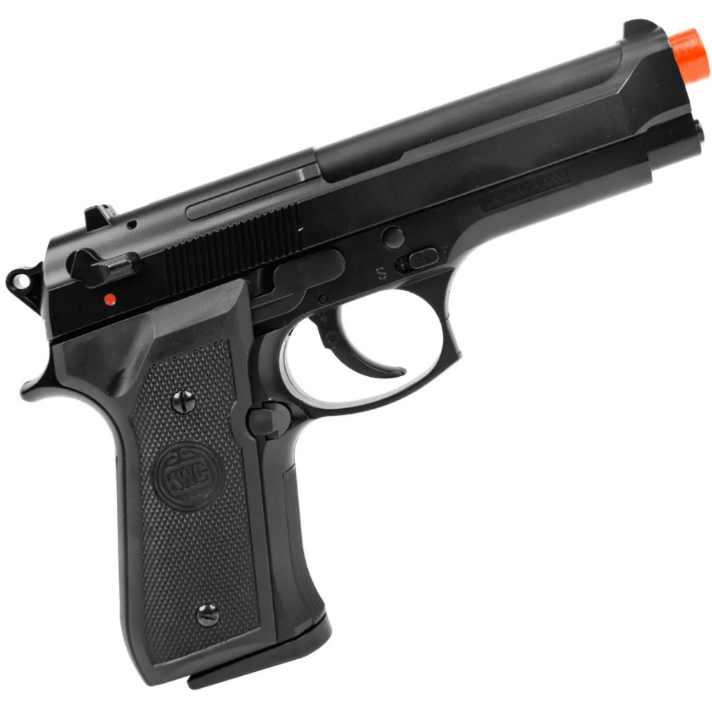 Pistola De Pressão M92 Kwc Esfera De Alumínio Spring 6mm Mola Rossi | Shopee Brasil