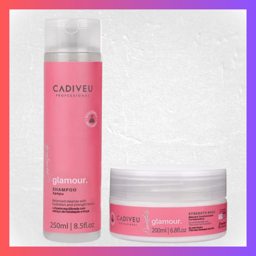 Cadiveu Professional Essentials Glamour Kit de Home Care shampoo 250ml ...