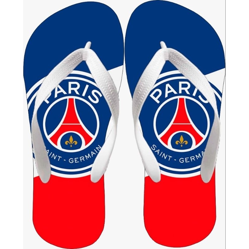Chinelo de time Masculino do PSG da Europa Futebol clube Adulto e ...