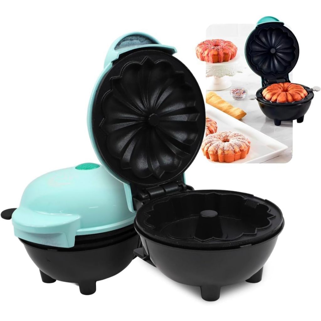 Mini Máquina De Fazer Bolos Cake Maker Antiaderente Elétrica Portátil ...