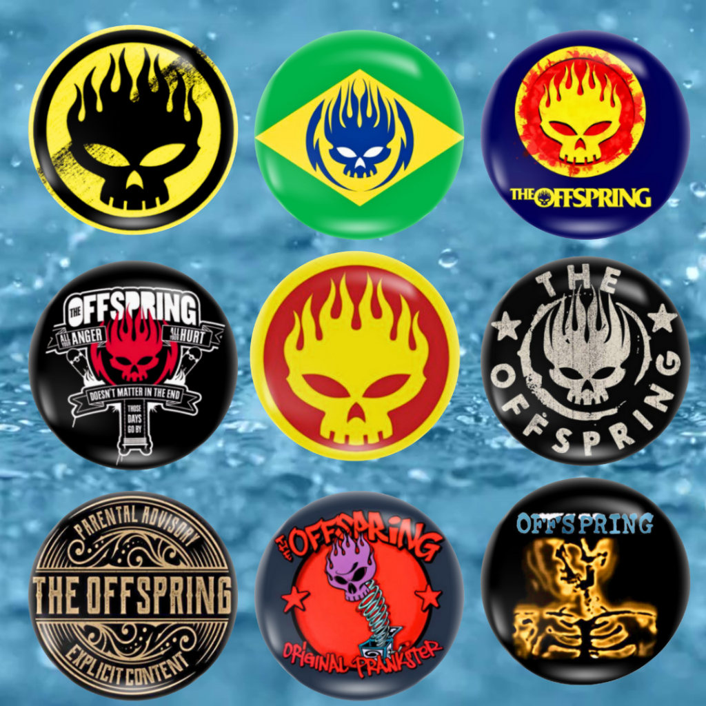 Botons The Offspring - Broche / Bottons / Pin / Botom (4,5cm) | Shopee ...