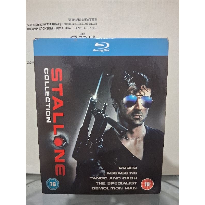 Blu-ray Stallone Collection 5 Filmes Original | Shopee Brasil