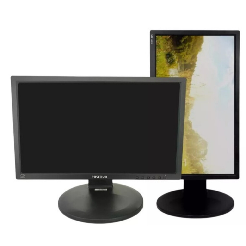 Monitor Positivo Flatron 19eb13p-b 19 Horizontal E Vertical Usado Semi ...