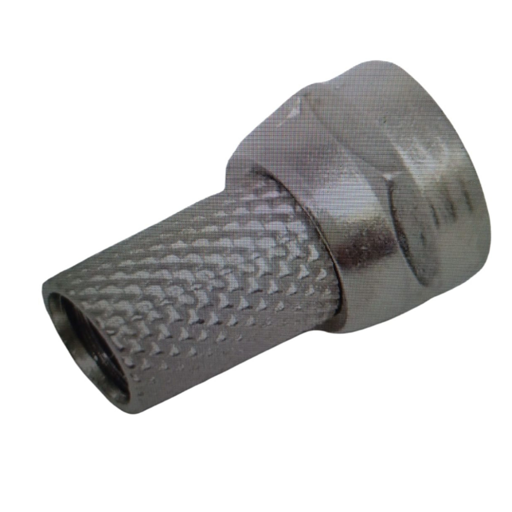 Conector F De Rosca Rg 59 Cabo Coaxial Para Antena | Shopee Brasil