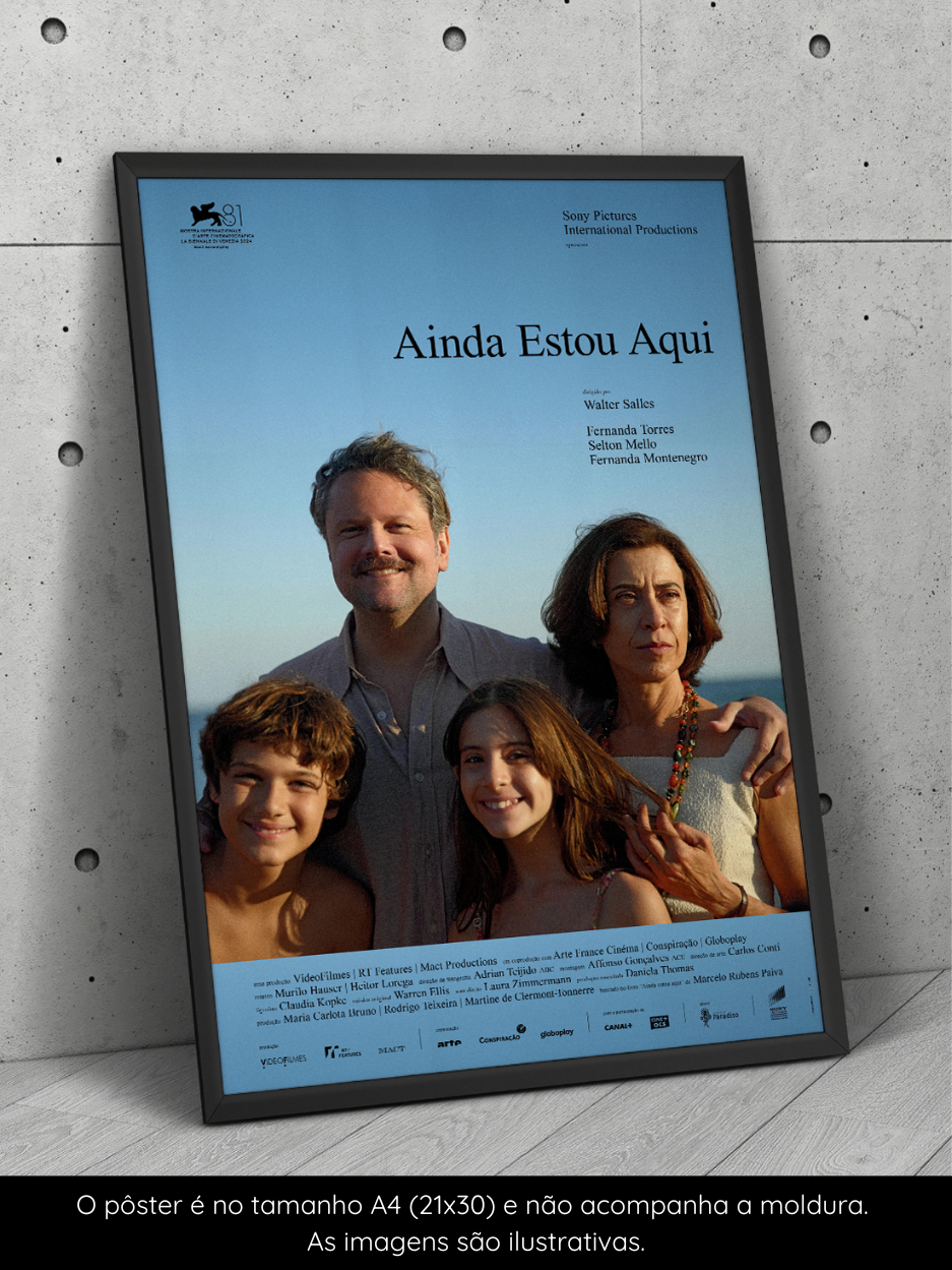 Poster Cartaz Decorativo Ainda Estou Aqui | Shopee Brasil