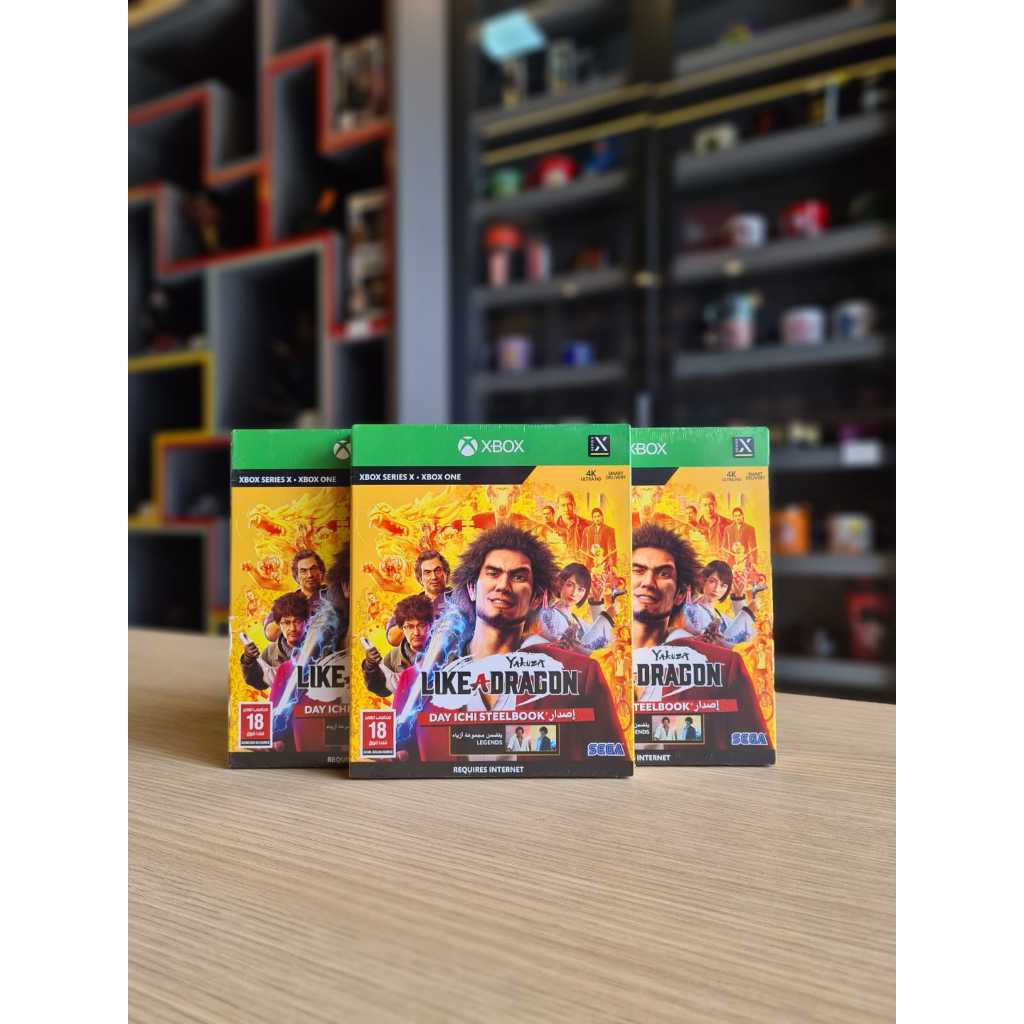 Yakuza: Like a Dragon Day Ichi Steelbook Edition Xbox Series X Lacrado | Shopee Brasil