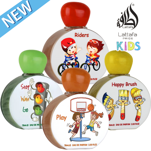 Coleção Perfumes Árabes Infantil Lattafa Kids 75ml Meninas e Meninos ...