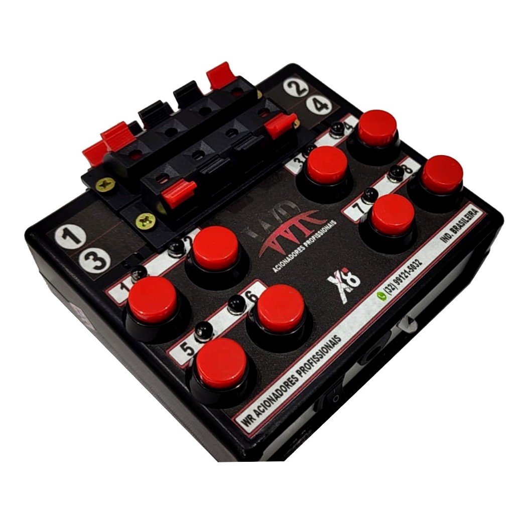 Mesa Acionadora De Fogos Indoor Papel Gerb 8 Canais C/teste | Shopee Brasil