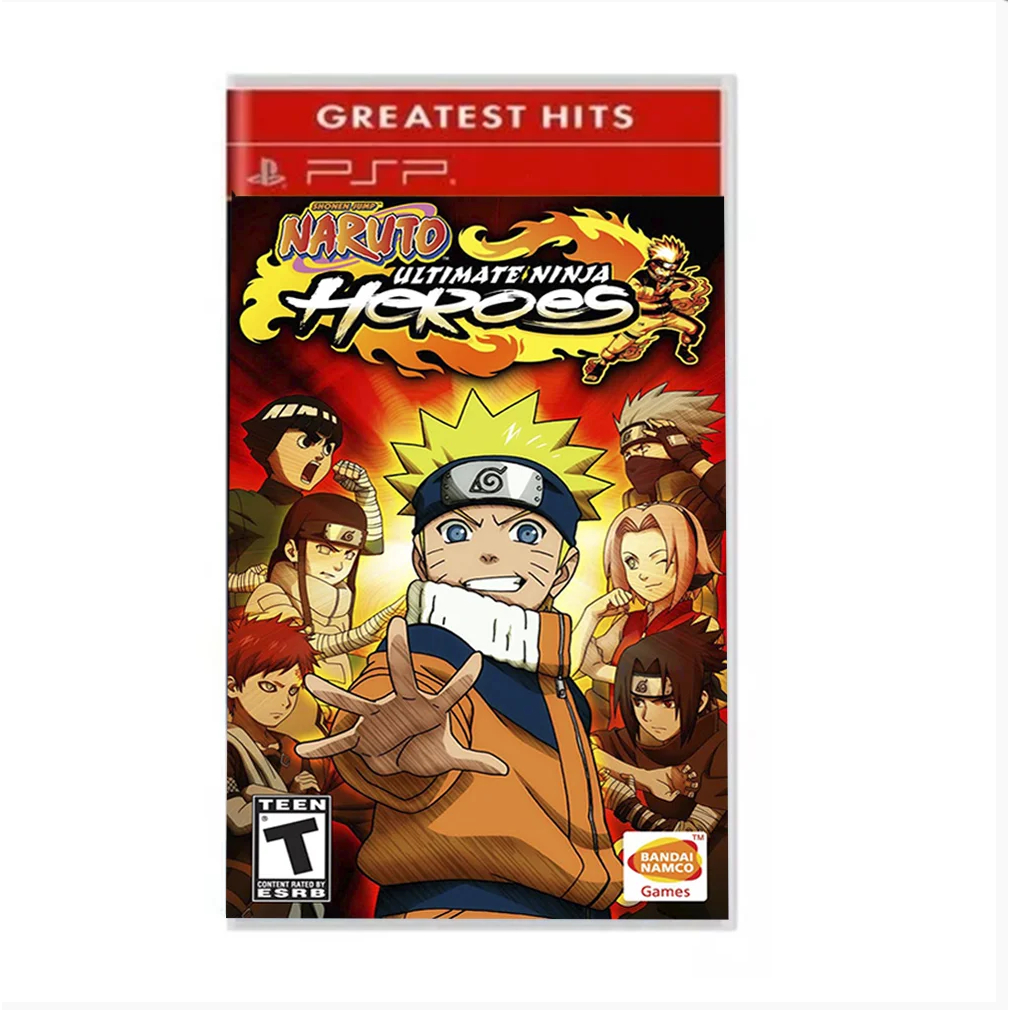 Naruto Ultimate Ninja Heroes Original Psp Novo Lacrado | Shopee Brasil