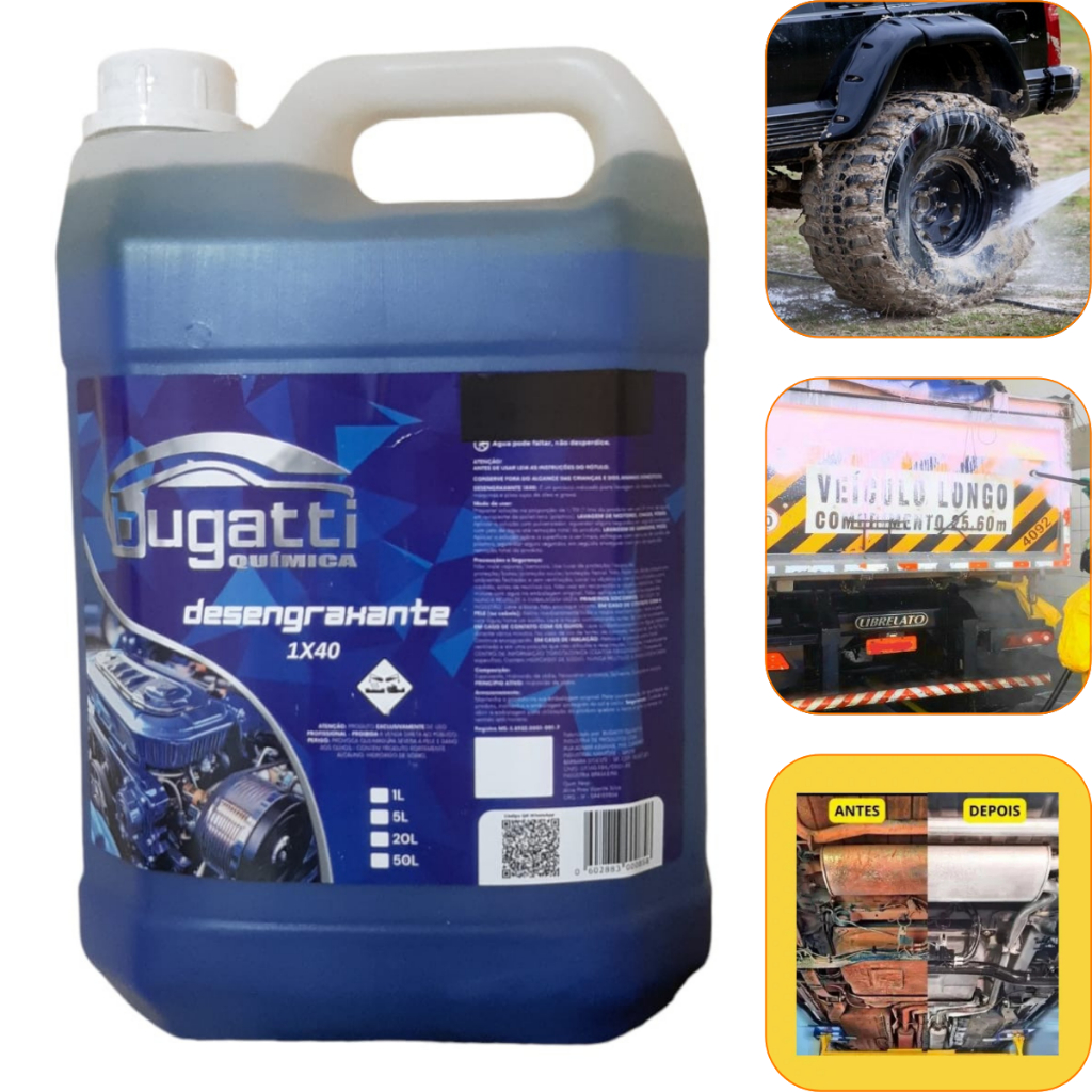 Solupan - Desengraxante Concentrado 5 Litros - Automotivo Linha Profissional Envio Já | Shopee ...