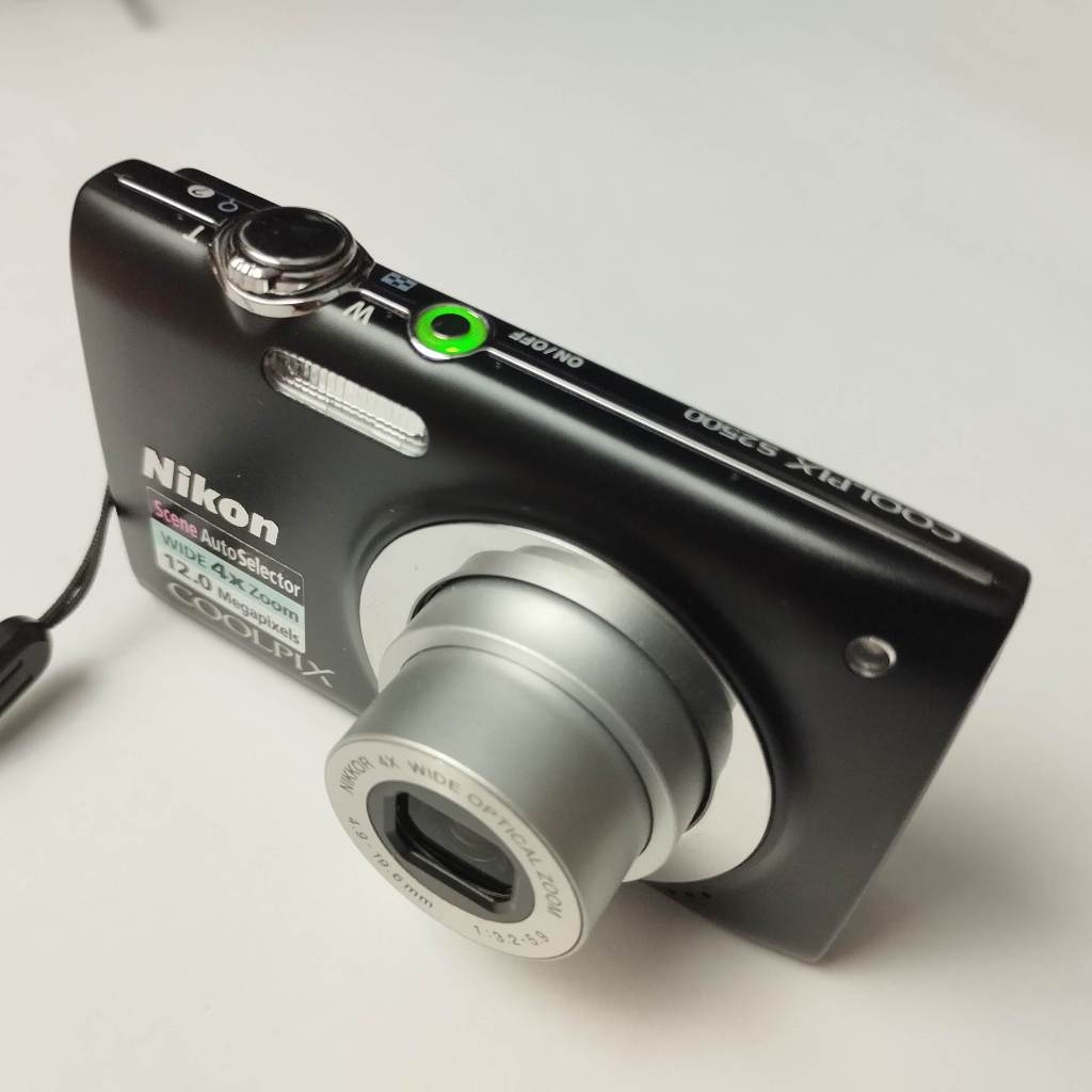 Câmera Digital Nikon Coolpix S2500 – 12 MegaPixels - Preta - Cartão 4gb ...
