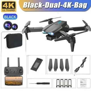 Dli E99 Dobrável Quadcopter Drone Dual Câmera 4k Profissional 2 Bateria ...