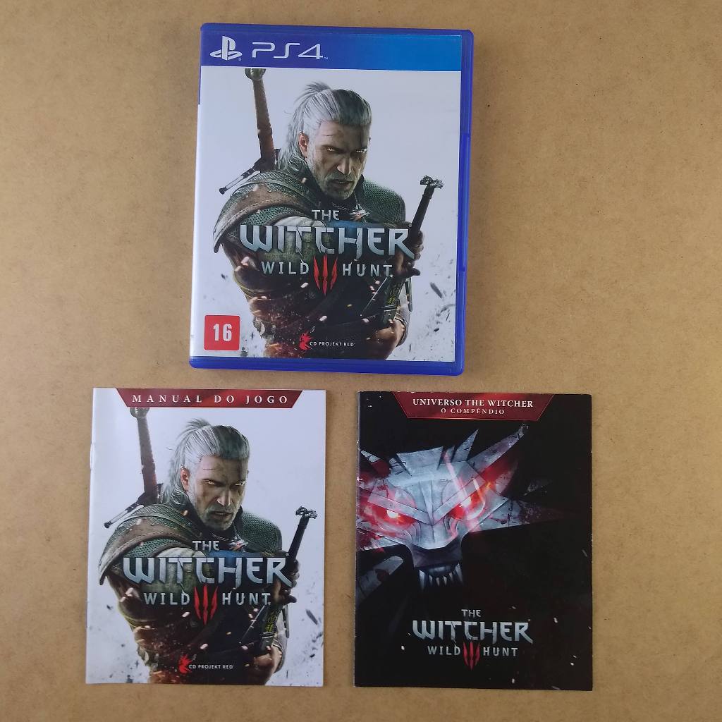 The Witcher 3 Wild Hunt PS4 Playstation 4 Mídia Física | Shopee Brasil