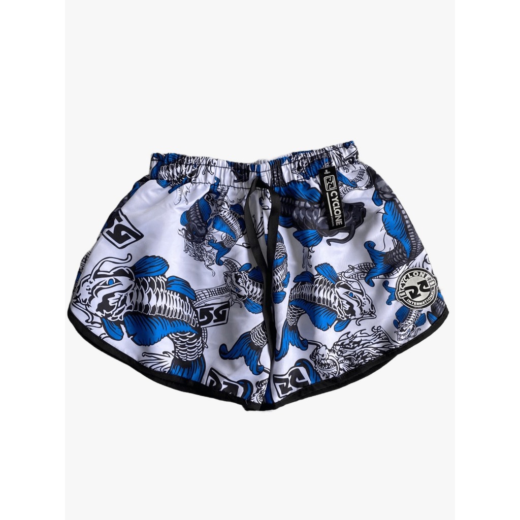 Shorts Da Cyclone De Microfibra White Carpa Top | Shopee Brasil