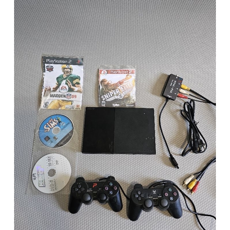 playstation 2 slim scph 90006 completo (leia) | Shopee Brasil