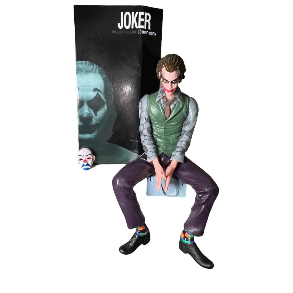 Boneco Coringa Joker Mafex Figura de Ação Acessório Carro Decoração ...