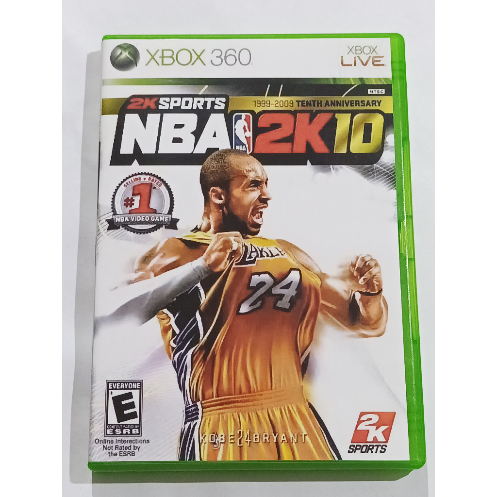 NBA 2K10 p/ Xbox 360 Original Americano | Shopee Brasil