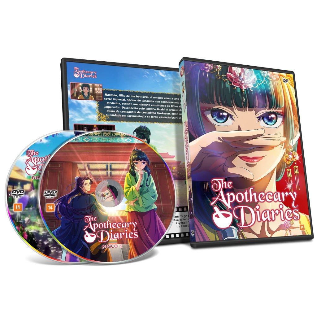 Dvd The Apothecary Diaries Kusuriya No Hitorigoto Dublado | Shopee Brasil