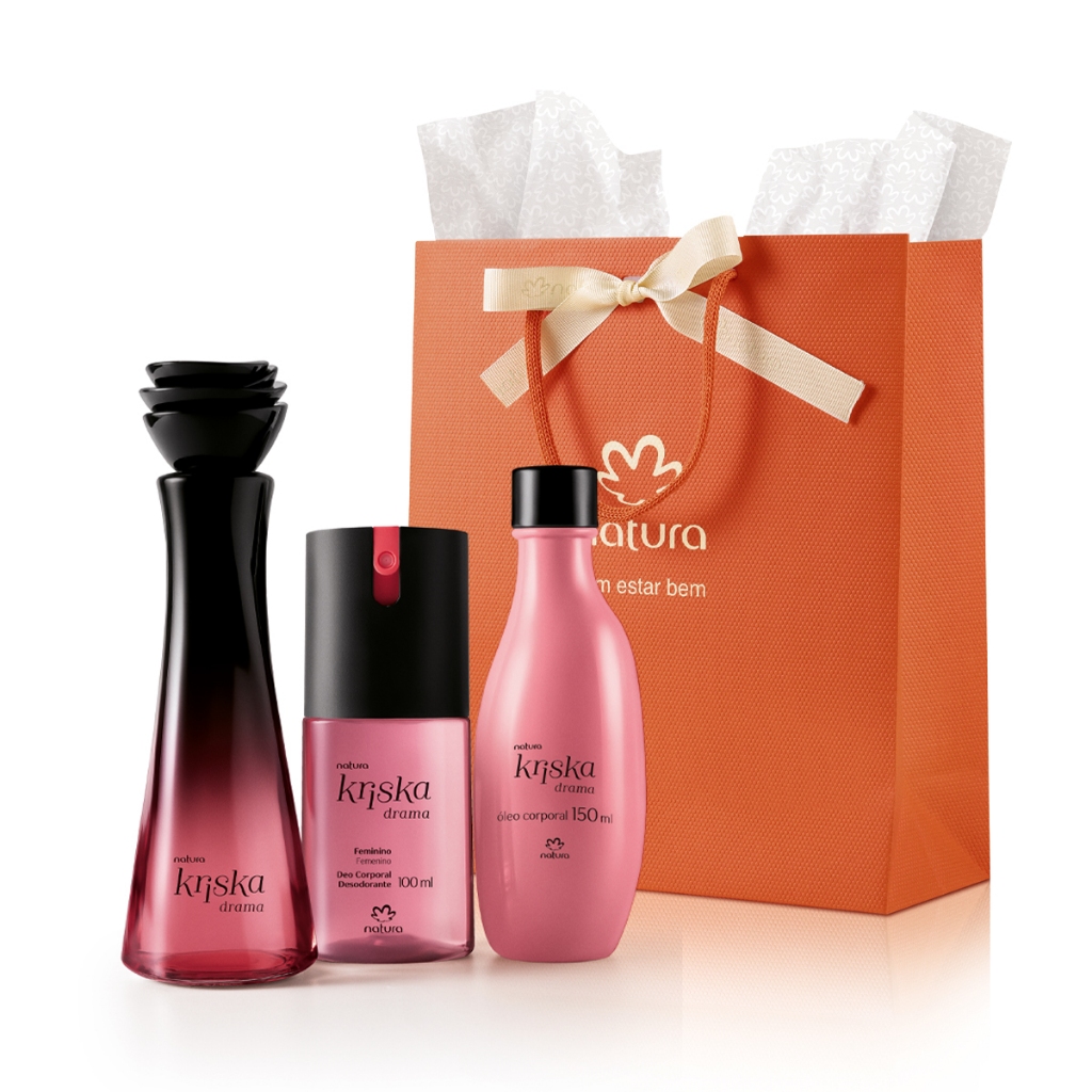 Kit Presente Kriska Drama Natura (ORIGINAL E LACRADO!) | Shopee Brasil