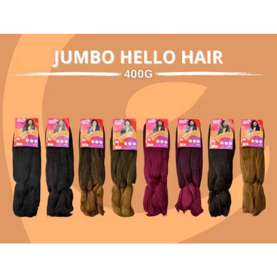 jumbos hello hair-400gramas | Shopee Brasil